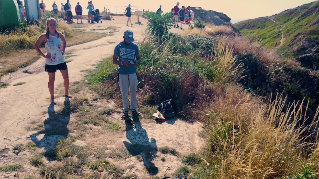 Dorset Beach and Jurassic Coast - 4K Drone Fly Over - YouTube