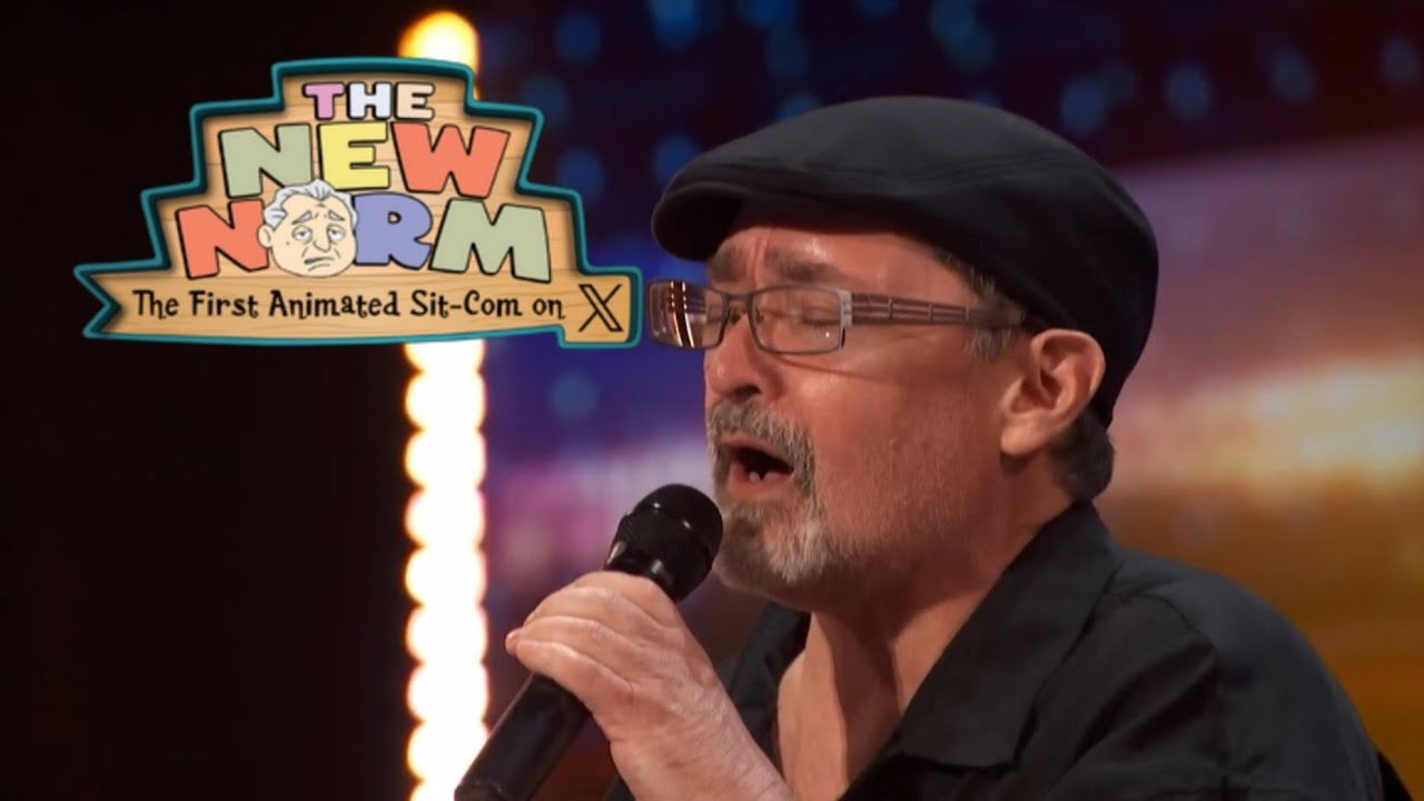 Man Sings The New Norm theme on America's Got Talent - YouTube