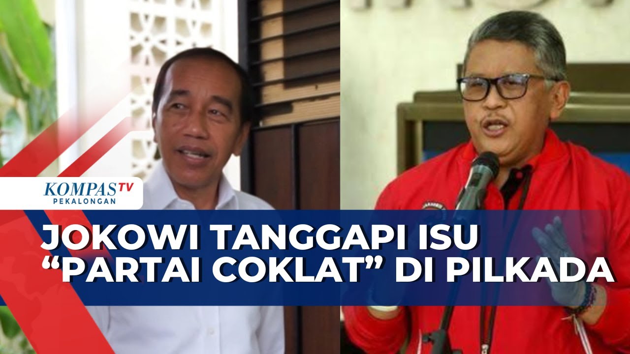 [FULL] Jokowi Angkat Bicara Soal Isu "Partai Cokelat" di PIlkada 2024 ...