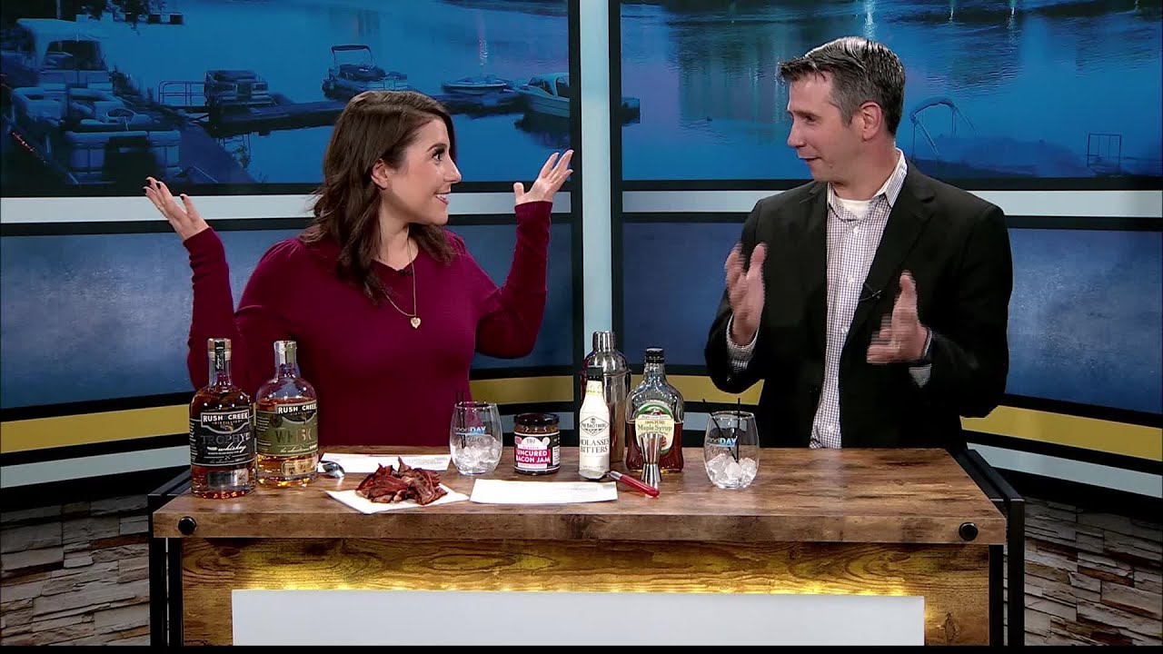 Maple Bacon Old Fashioned Cocktails with Mike Peck from the Icehogs ...