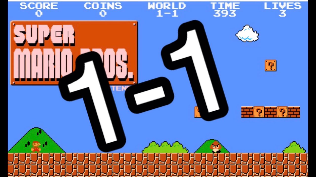 How to ALWAYS win Super Mario Bros (Part-1) - YouTube