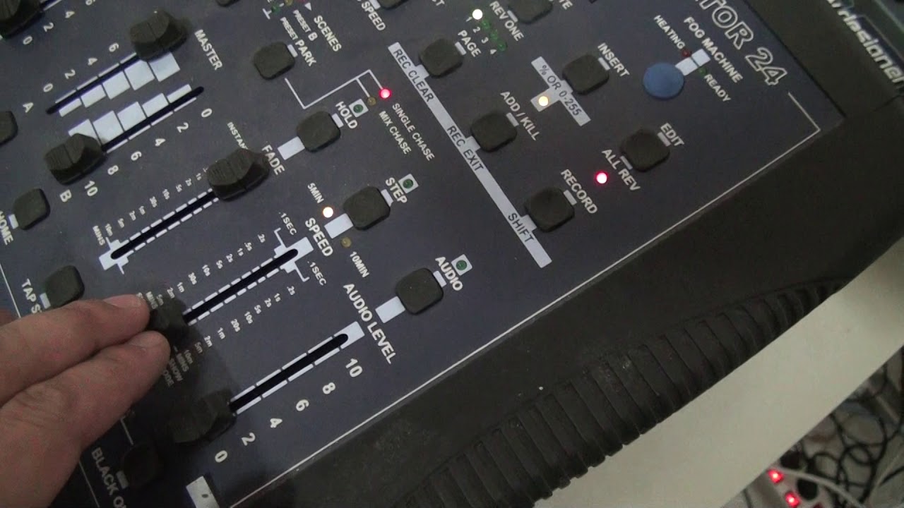 (주) 스타엘브이에스 이장원 공학박사 Light Operator 24콘솔 - YouTube