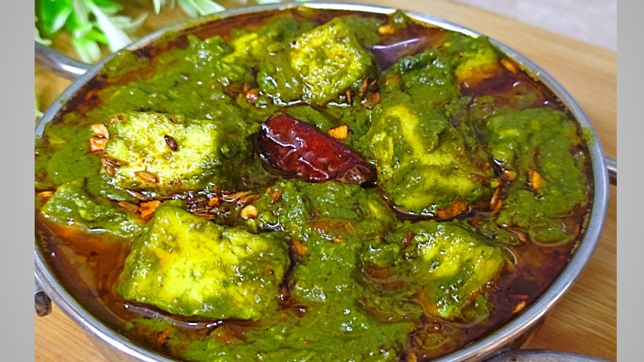 Dhaba style palak paneer recipe/Lasooni palak paneer/Palak paneer# ...