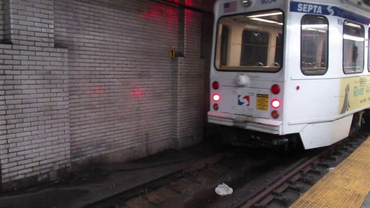 SEPTA Route 36 Kawasaki Trolley at 15th Street - YouTube