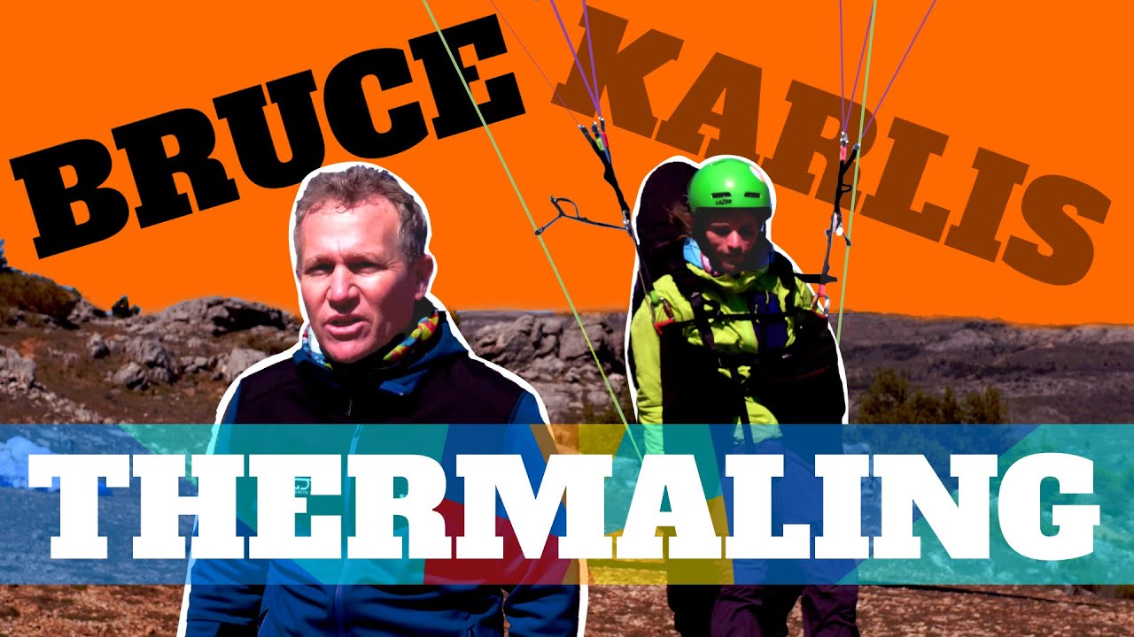 Thermaling with a paraglider - Bruce Goldsmith - YouTube