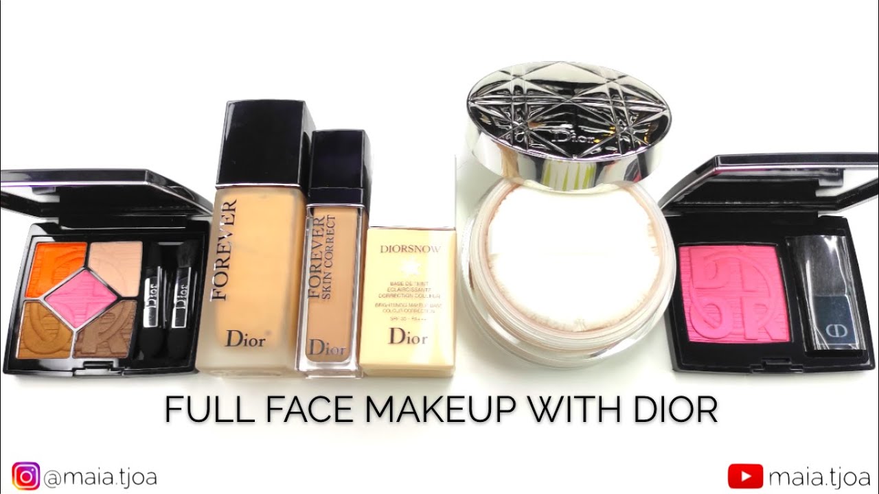 DIOR BEAUTY - Full Face Makeup | Summer 2020 Collection : Dior Color ...