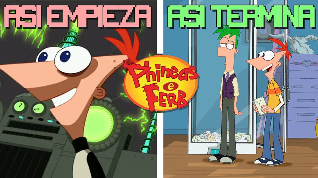ASI COMIENZA Y TERMINA PHINEAS Y FERB ft.FinnHDA - YouTube