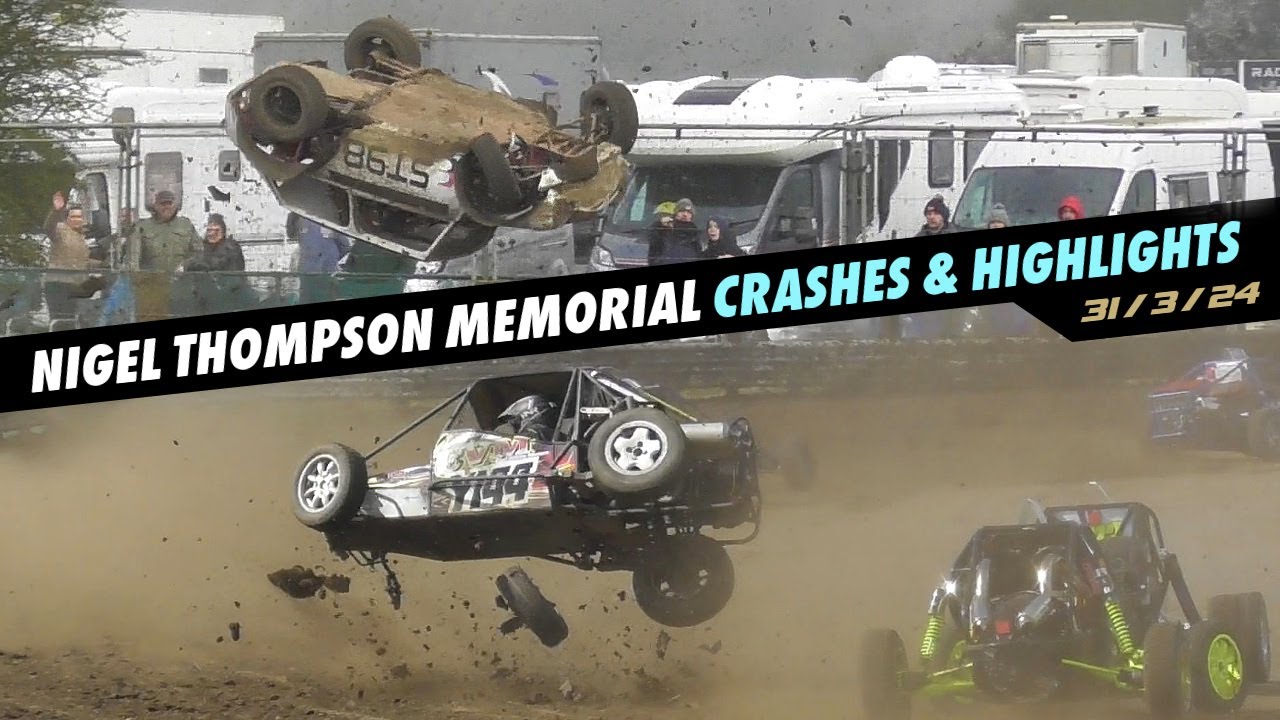 Autograss Crashes/Highlights, Scunthorpe (Blyton), Nigel Thompson ...