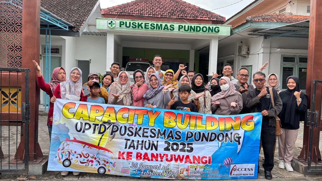 UPTD Puskesmas Pundong Goes to Banyuwangi - YouTube