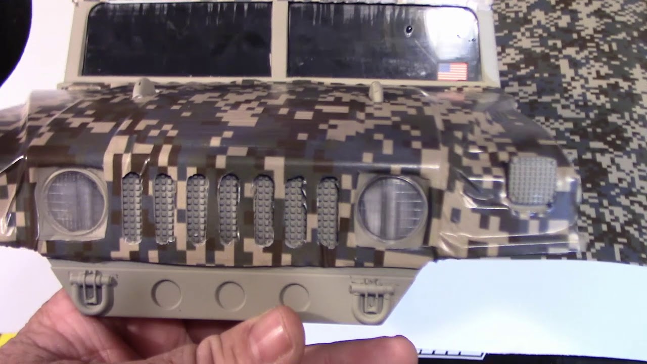 RC DIGITAL CAMO BODY WRAP - YouTube