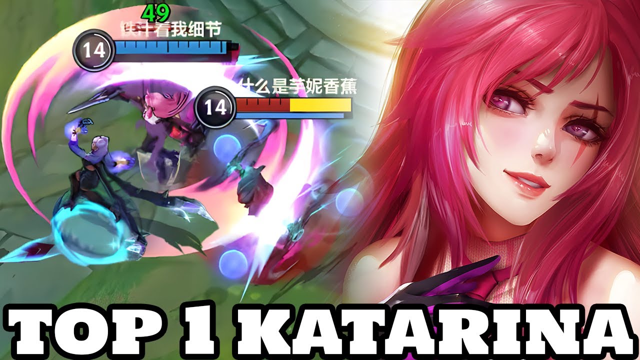 Wild Rift Katarina - Top 1 Katarina Gameplay Rank Grandmaster - YouTube