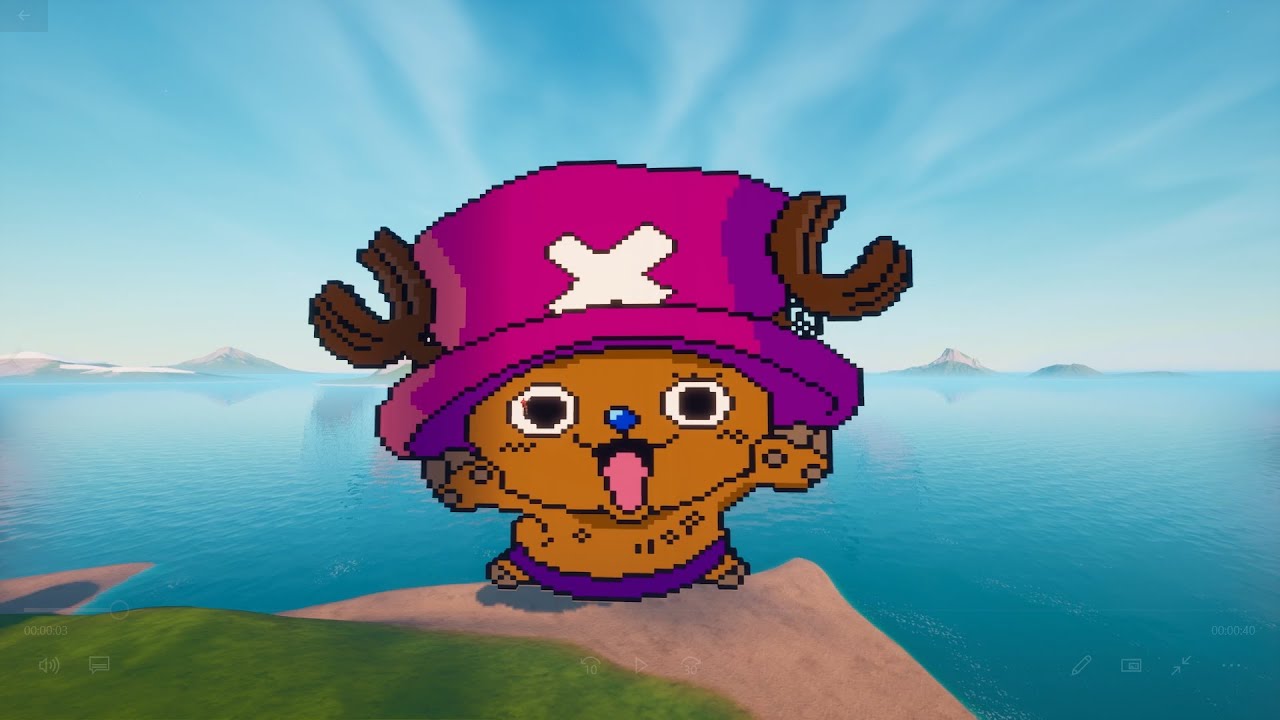 Fortnite - Tony Tony Chopper Pixel Art - YouTube