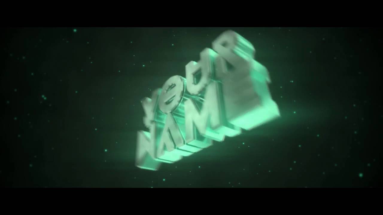 60fps 3D BLENDER ONLY intro template+FREE download - YouTube