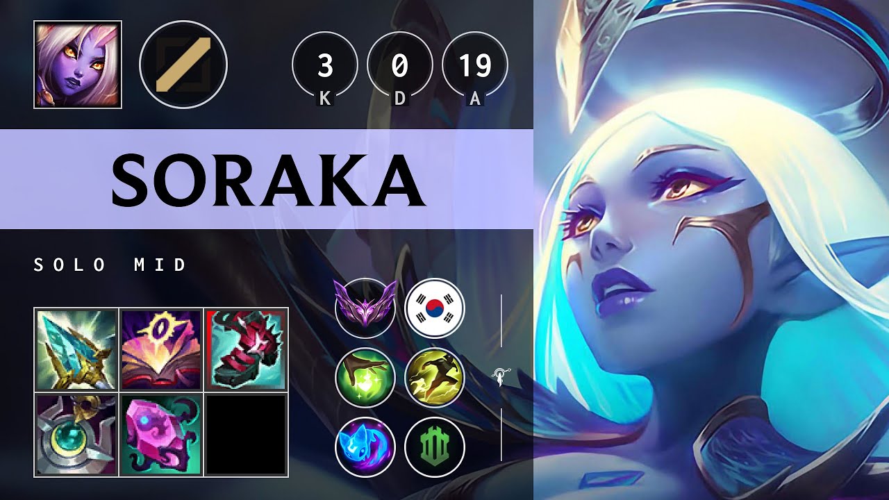 Soraka Mid vs Pantheon - KR Master Patch 25.S1.3 - YouTube