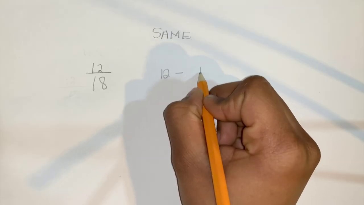LESSON 1: HOW TO REDUCE FRACTIONS - YouTube