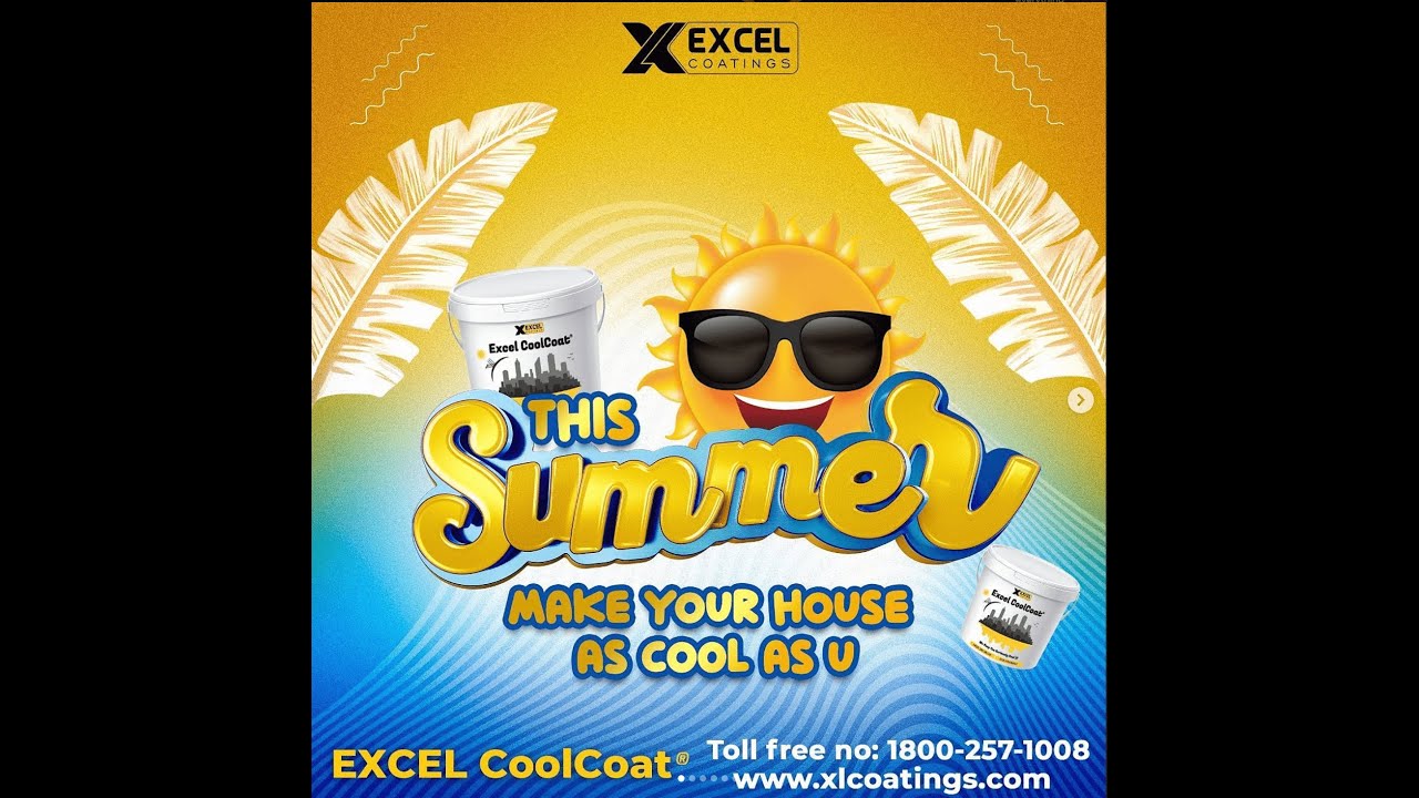 Excel CoolCoat® - Heat Reflective Cool roof paint - YouTube