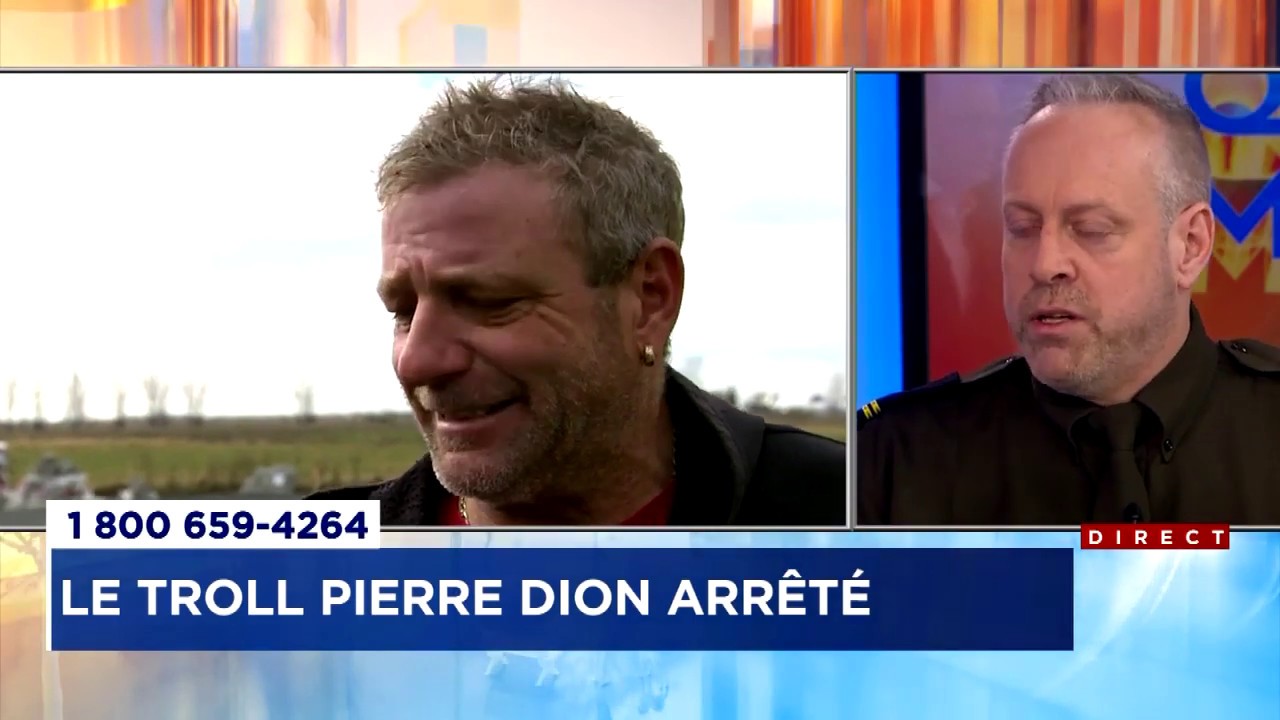 Arrestation de Pierre Dion entrevue avec Daniel Thibodeau, Sûreté du ...