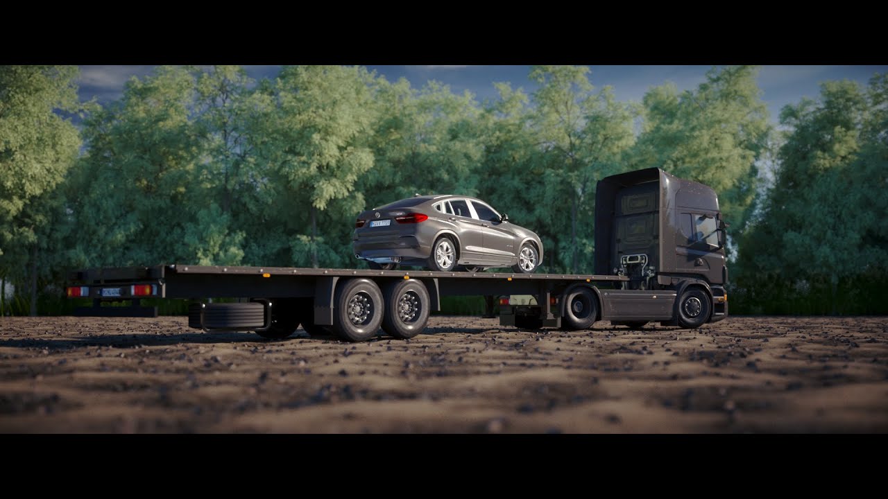 LIGHTWAVE / BULLET PHYSICS / BEHAVIOR OF A VEHICLE ON A TRAILER - YouTube