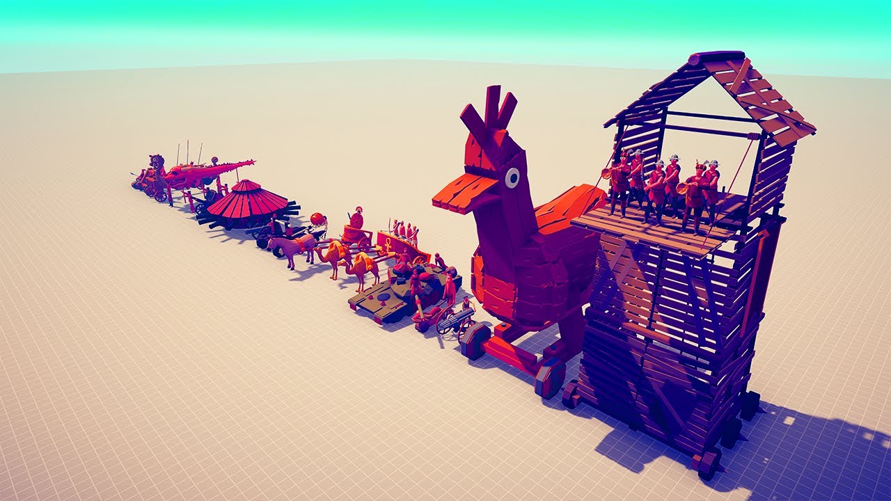 WAR MACHINE TOURNAMENT 1vs1 - Totally Accurate Battle Simulator TABS ...