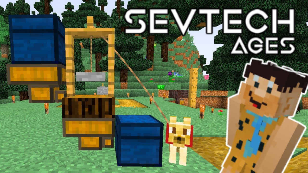 Primeira Automoção Horsepower - SevTech: Ages (Jornada Das Eras) eP 3 ...