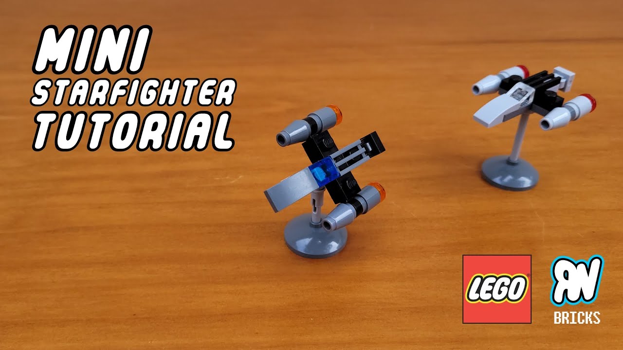 How To Make A Mini Starfighter LEGO - YouTube