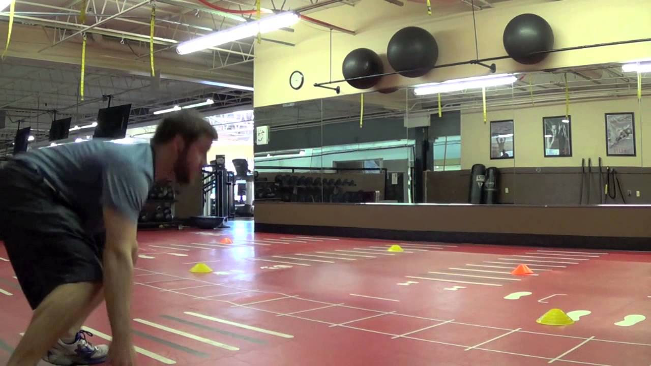 Wheel Drill- Defensive Slides - YouTube