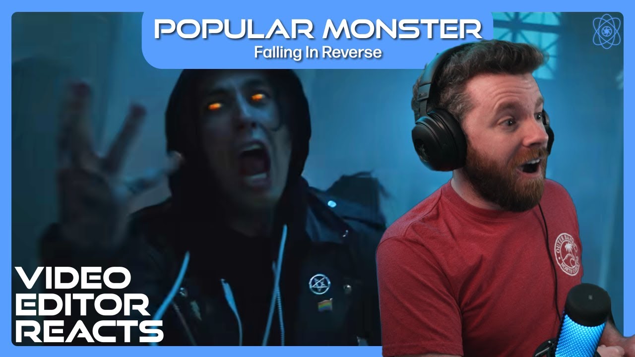 Video Editor Reacts to Falling In Reverse - Popular Monster - YouTube