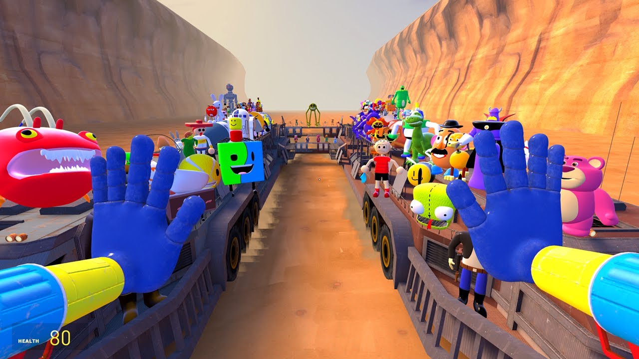 🚄ALL NEW AND OLD 3D MEMES VS GRAB PACK | CONVOY IN GMOD! - YouTube