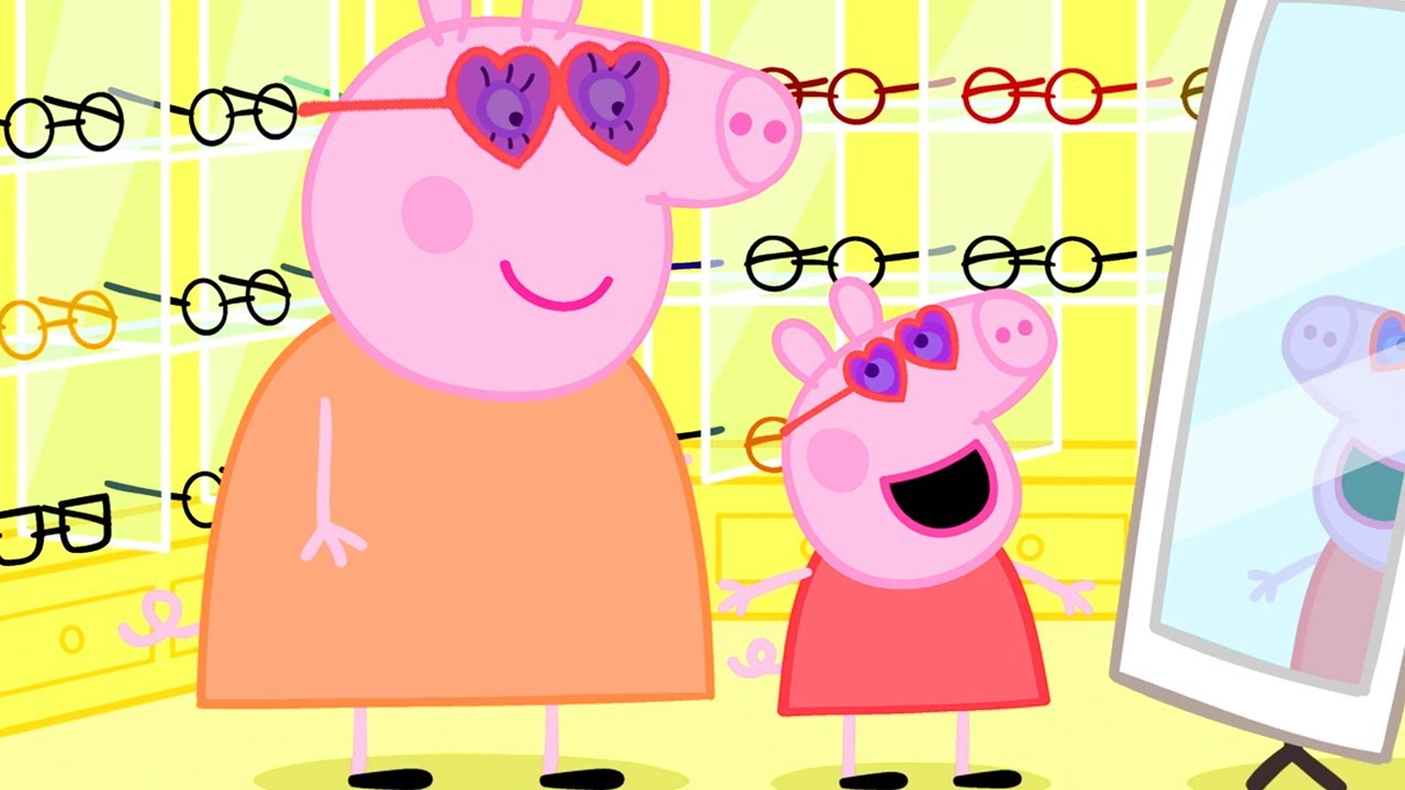 Peppa Pig's Eye Test - YouTube
