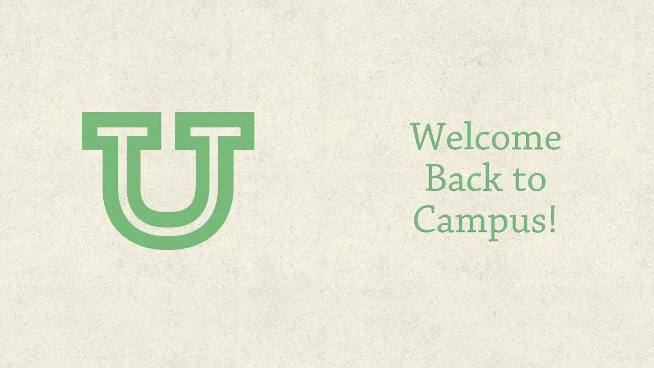Welcome back to Campus - YouTube