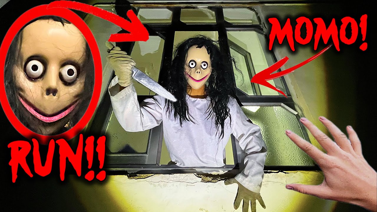 IF YOU SEE THIS GIRL RUN ! She is momo (PARKOUR VS PSYCHO KILLER) pov ...