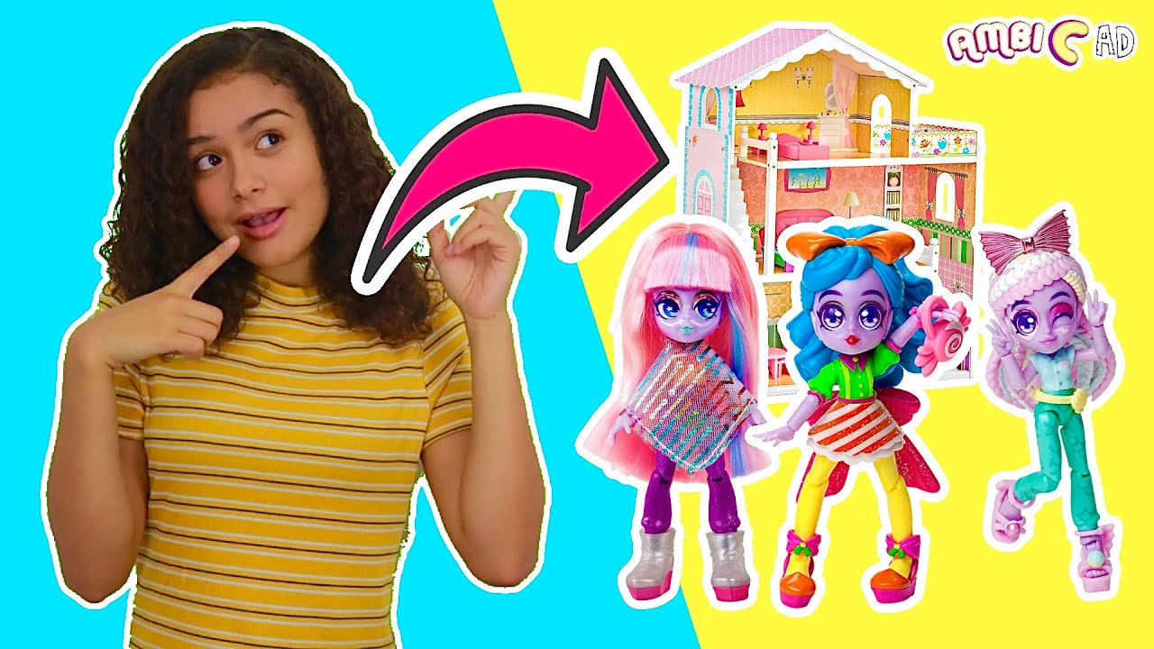Make Play Set for Dolls | Ambi C Toys | Toy Unboxing - YouTube