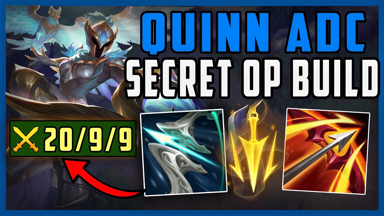 This Quinn ADC Build is PERFECTION To Climb Solo Queue With (HIGH ELO ...