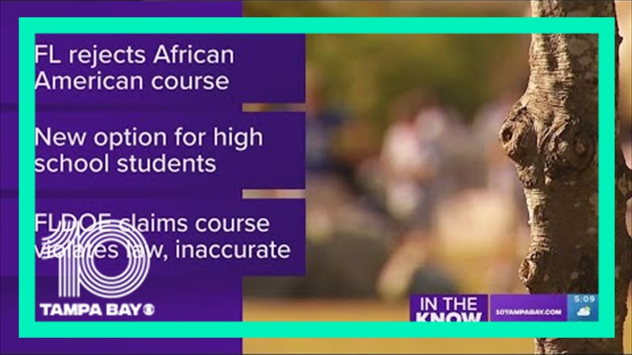 Florida blocks AP African American Studies course - YouTube