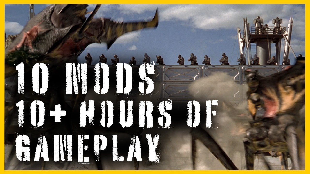 10 Base Defense Mods | 10+ Hours of Gameplay | Starship Troopers ...