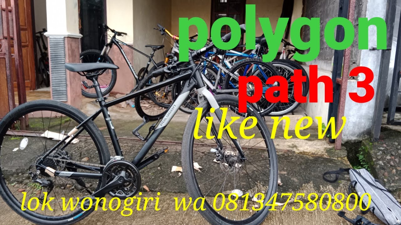 (25-1-24) ada polygon path 3 size S #polygon #jualbelisepeda #gravel # ...