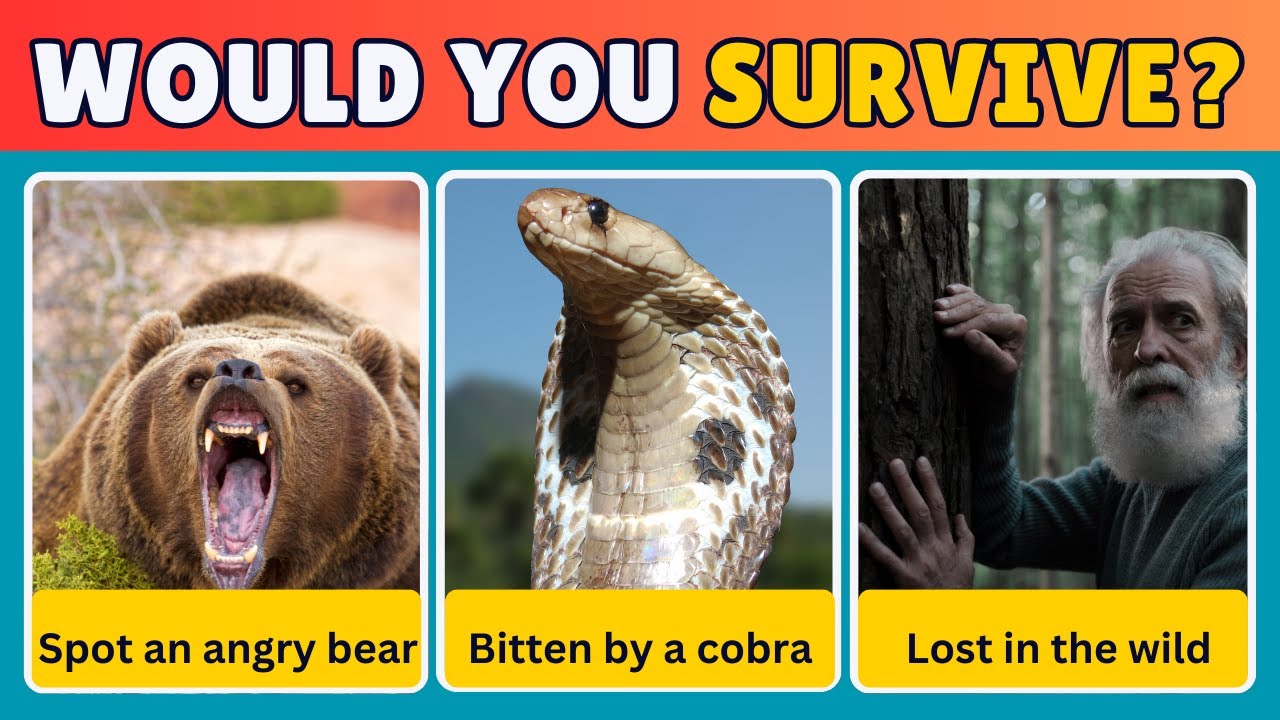 Lost in the Wild? Test Your Survival Skills Now! | Survival Quiz Part 1 ...