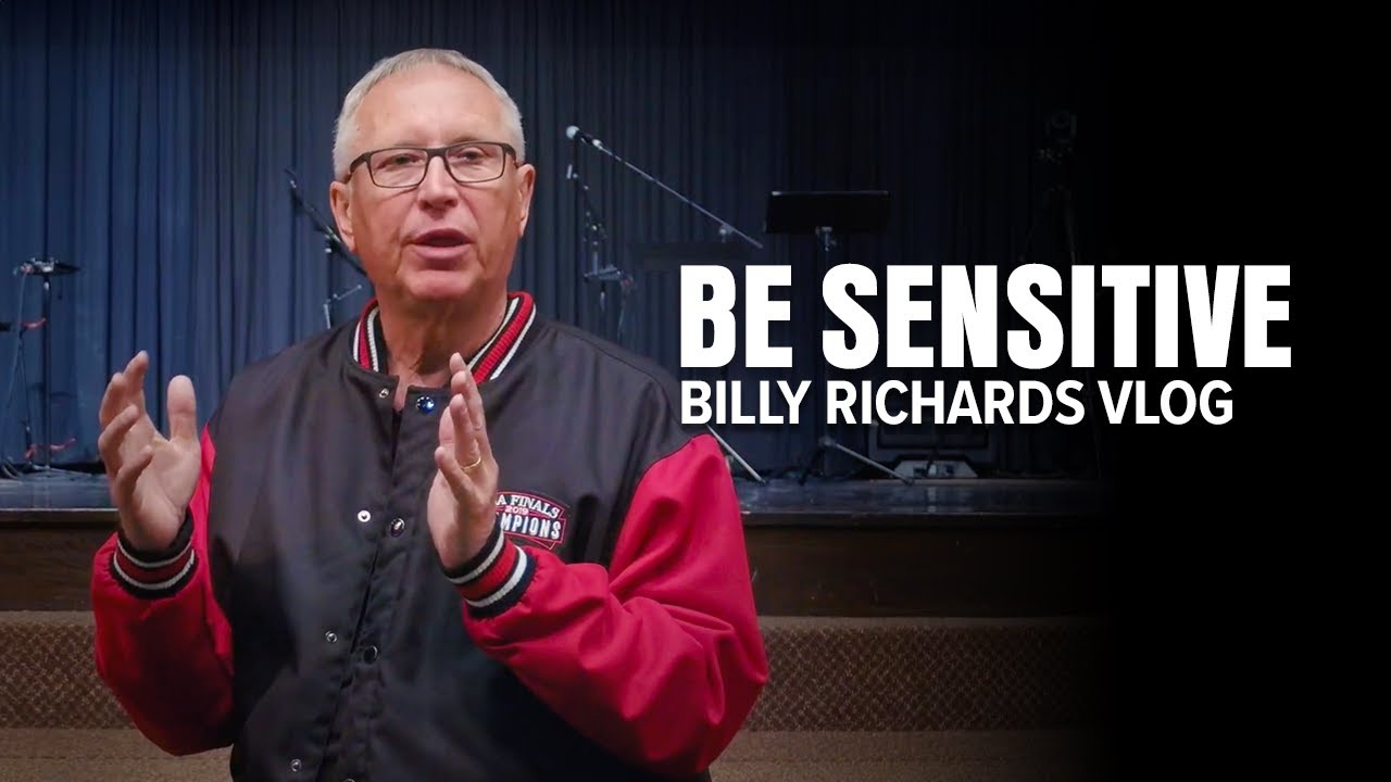 Be Sensitive | Billy Richards Vlog - YouTube