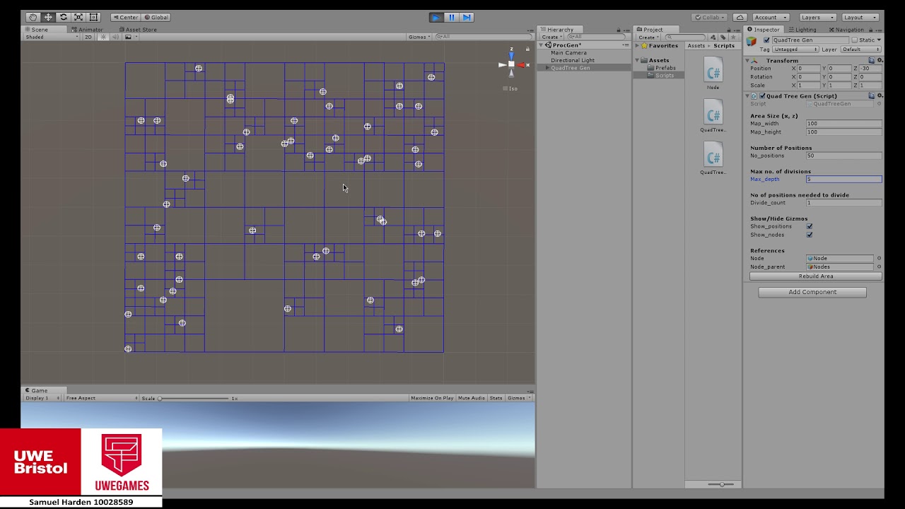 Proc Gen Week 1 - YouTube