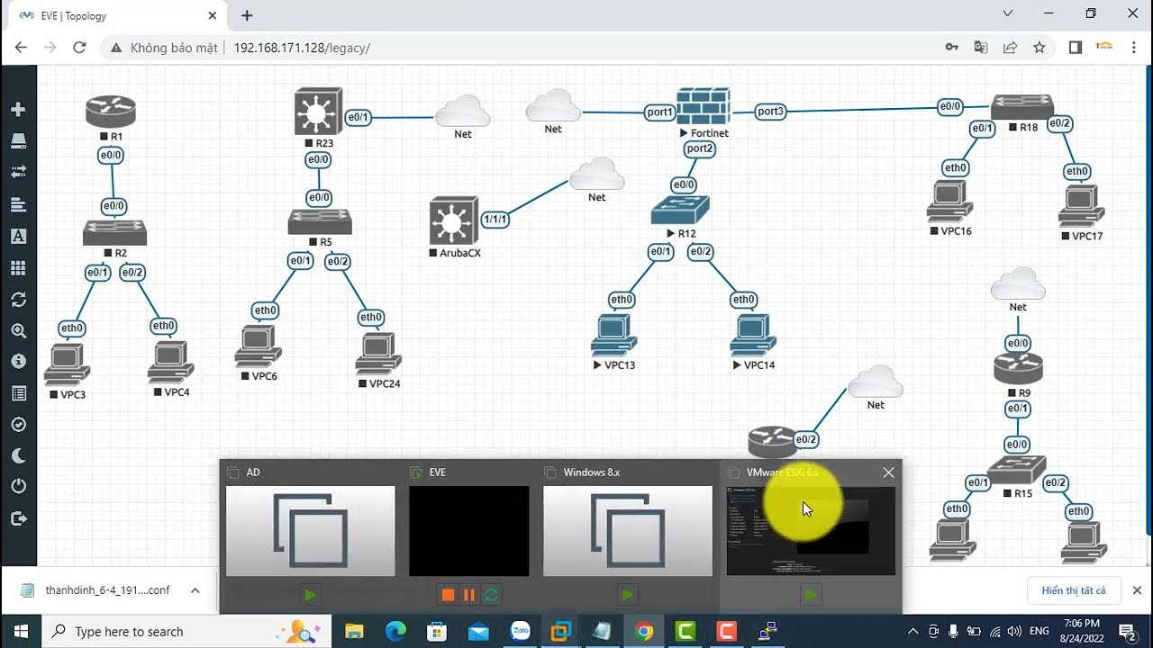 [TIN HOC HOME] BACKUP RESTORE FORTIGATE - YouTube