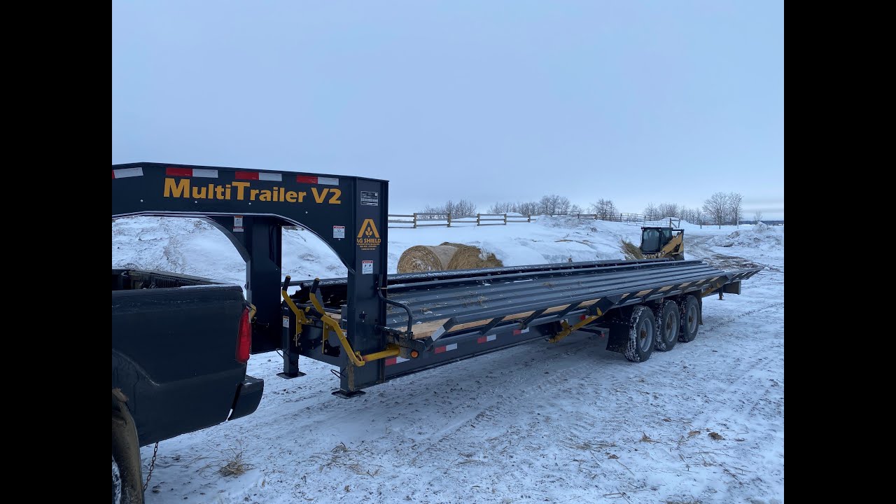 New Hybrid Hay Trailer and Flat Deck Trailer - Ag Shield MutliTrailer ...