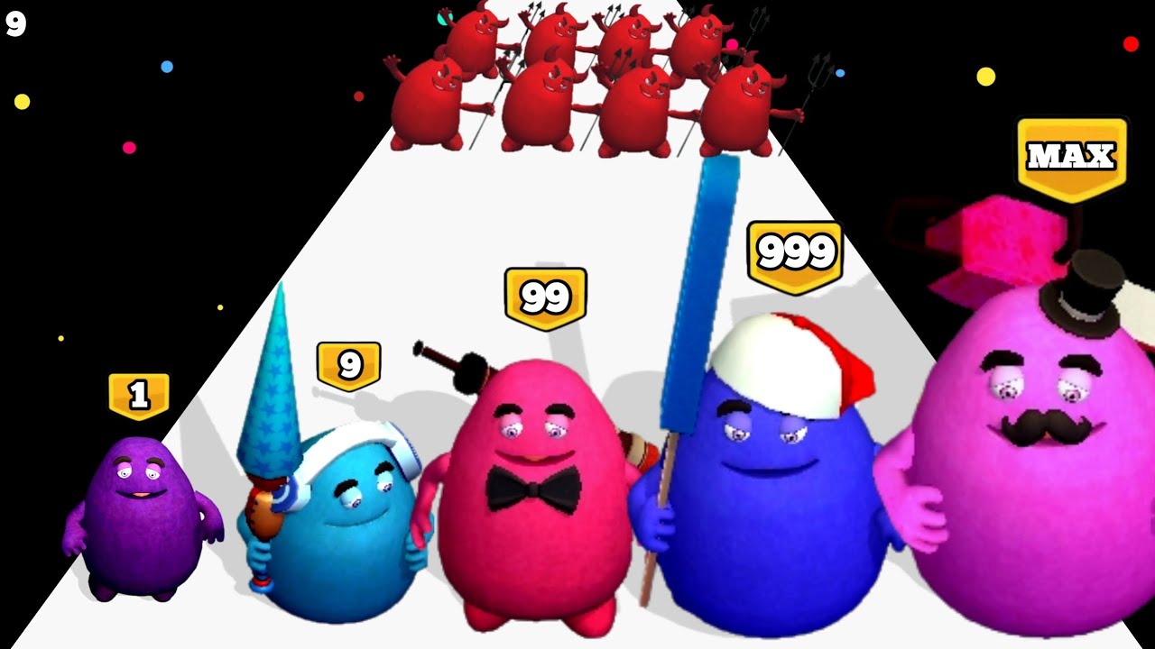 Grimace Runner 3D - Run Game Max Level ASMR Gameplay #asmrgameplay # ...