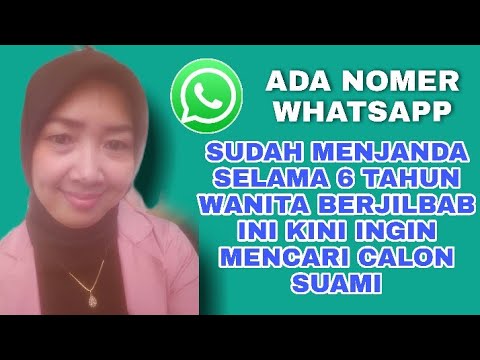 NOMER WHATSAPP WANITA CANTIK YANG SUDAH MENJANDA SELAMA 6 TAHUN