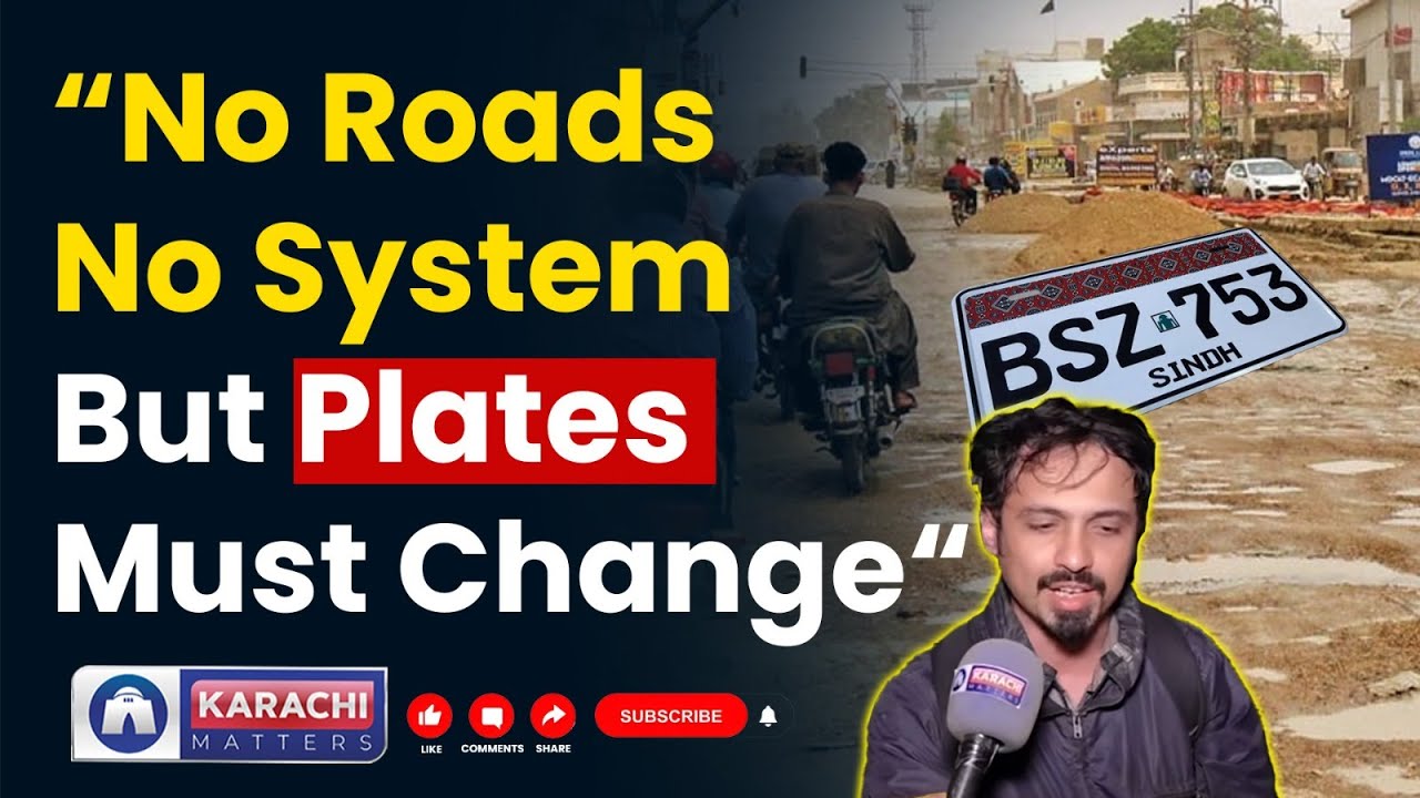 Broken Roads | No Traffic System | But Number Plate Change Is Mandatory ...