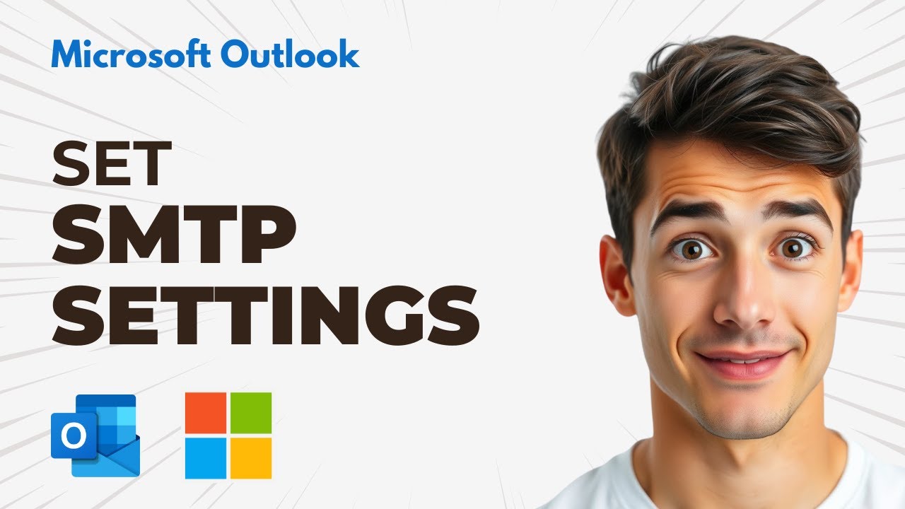 How To Set The Correct Outlook SMTP Settings To Send Emails (Easiest Way) (2025 Guide) - YouTube