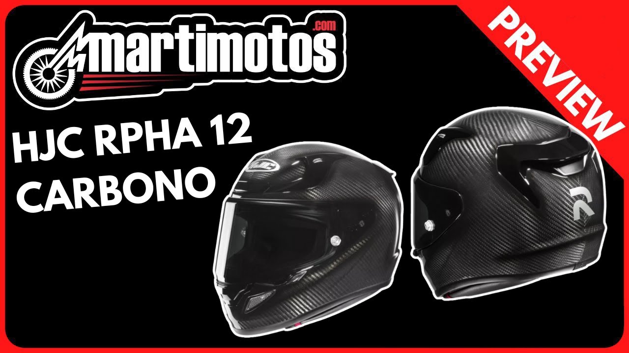 Preview // HJC RPHA 12 Carbono - YouTube