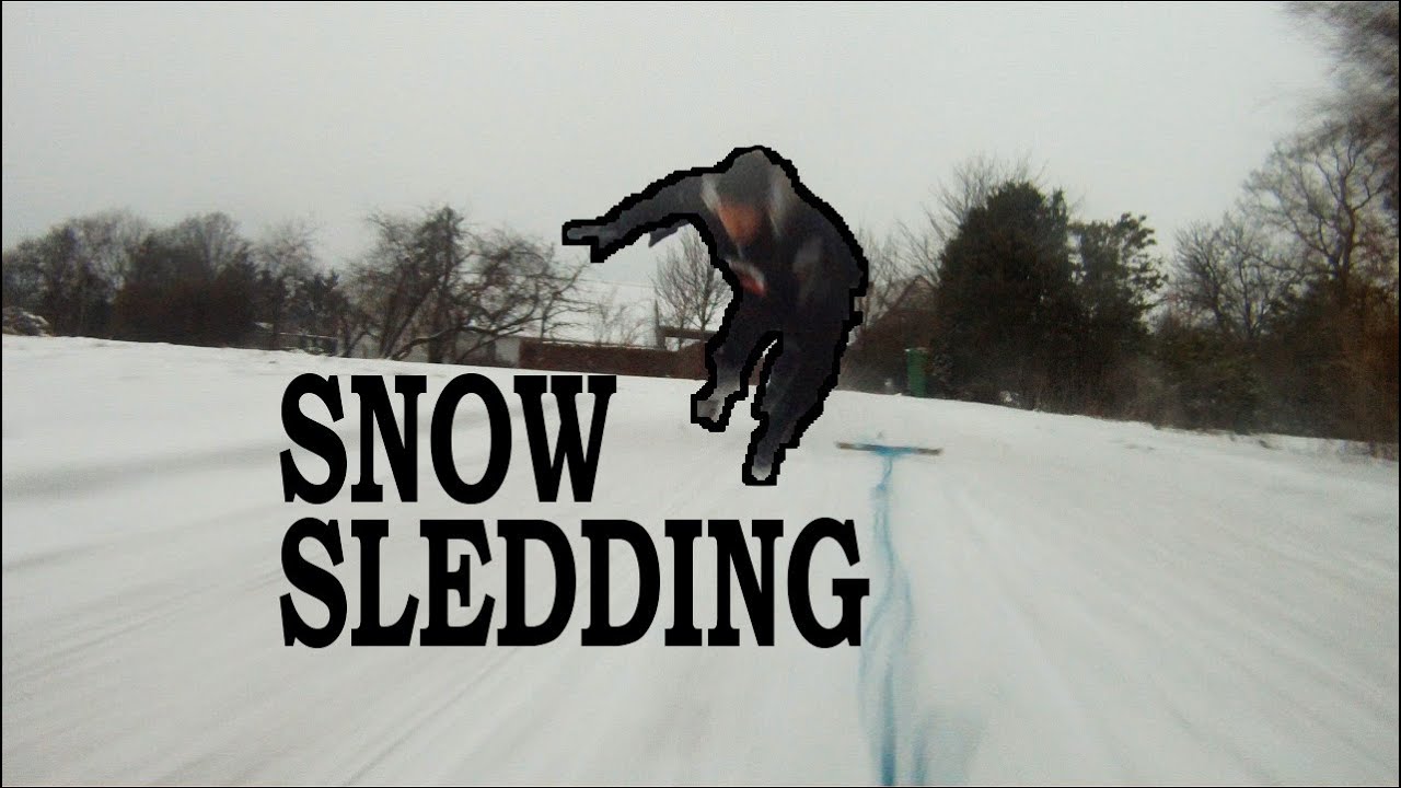 Extreme Snow Sledding behind a Car in Denmark w./ GoPro Hero 1 - YouTube