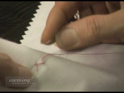 Hand Sewing Essentials - Catch Stitch (Free Sample) - YouTube