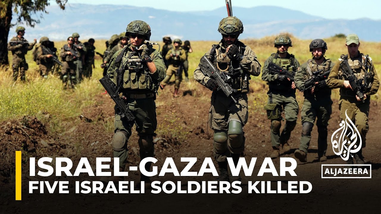 Israeli military says 5 soldiers killed in northern Gaza due to ...