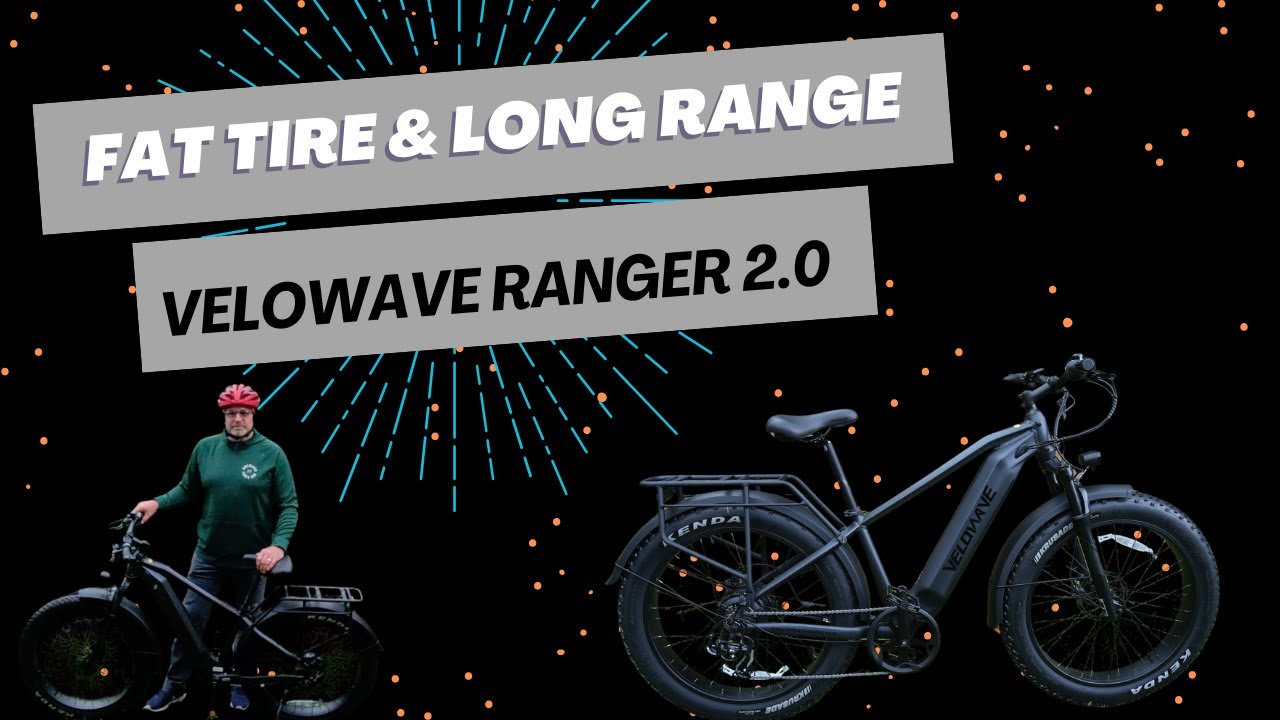 Velowave Ranger 2.0: Long range fat tire fun - YouTube